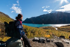 Min Besseggen- tur 2015